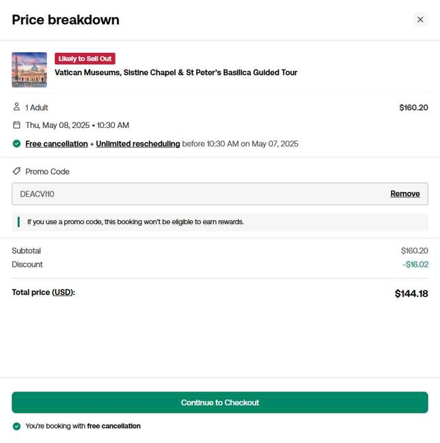 Viator Discount Codes - 15% Off (7 Verified) Jun 2025