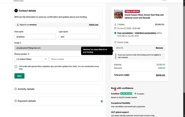Viator Discount Codes - 15% Off (6 Verified) Jun 2025