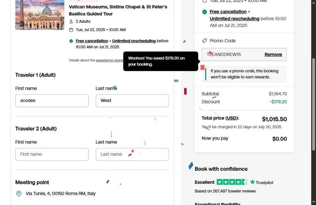 Viator Promo Codes - 12% Off Coupons Sep 2025
