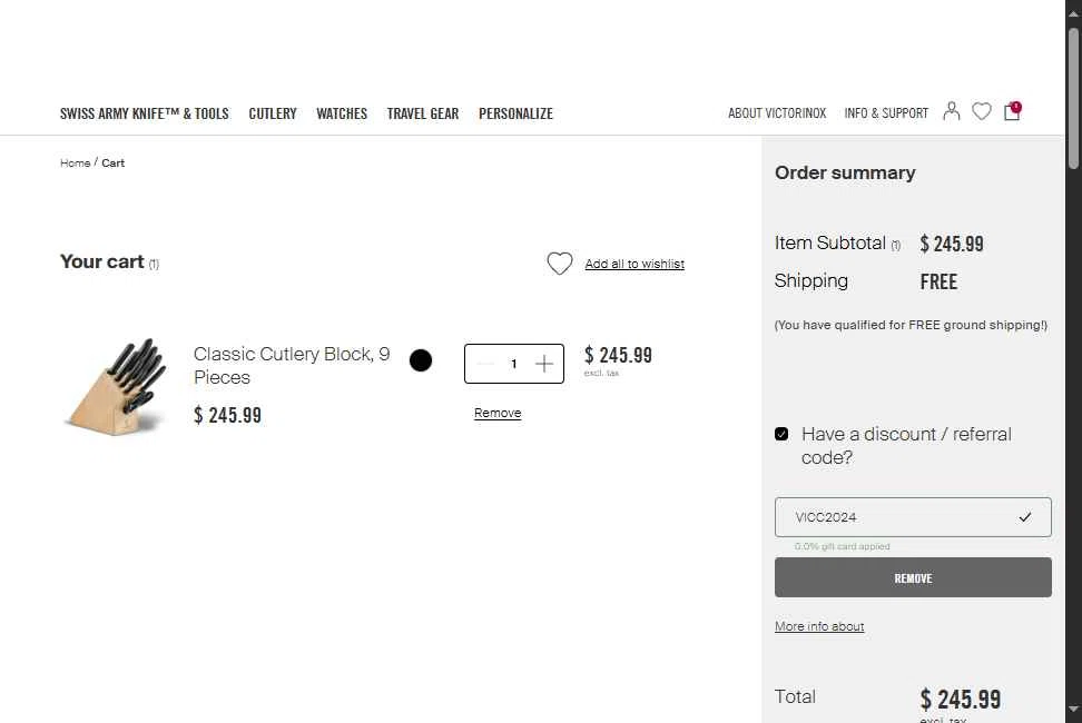 Victorinox Promo Codes - 10% Off (2 Verified) Dec 2025