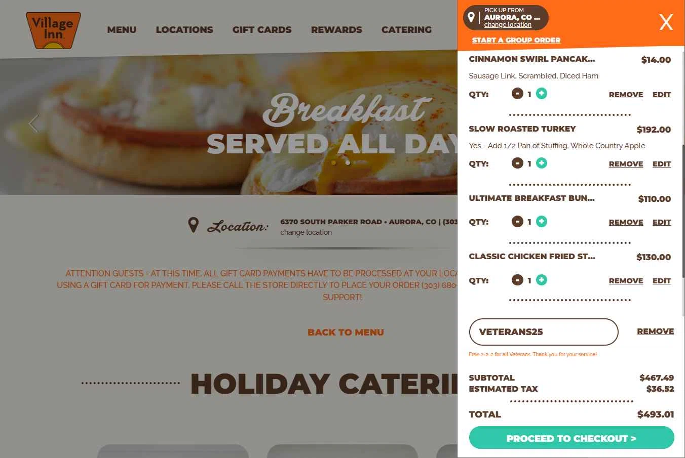 Village Inn Promo Codes - 20% Off Coupons Jan 2026