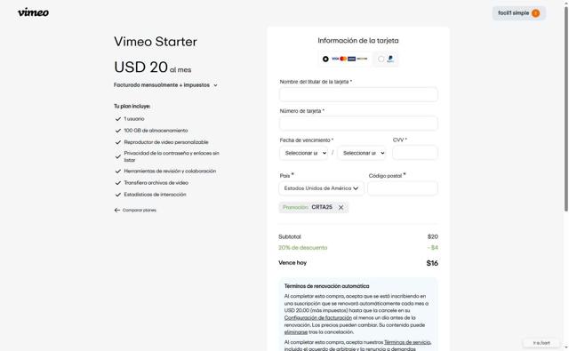 Vimeo Discount Codes - 20% Off (7 Verified) Oct 2025