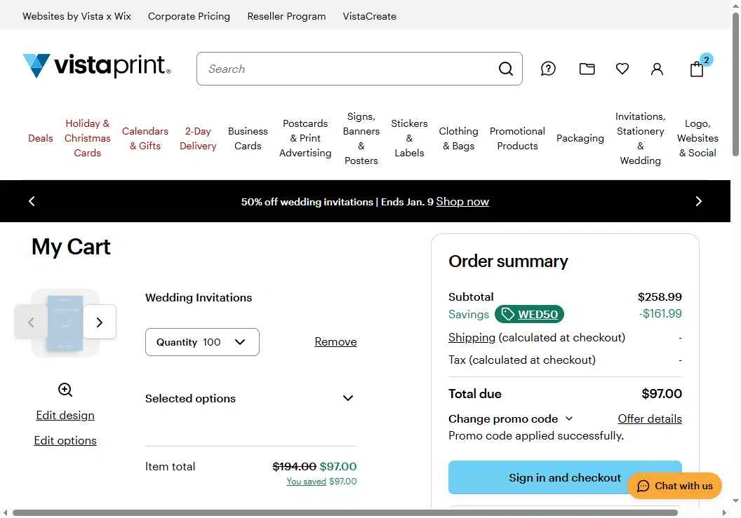 Vistaprint Promo Codes - 15% Off (17 Verified) Jan 2026