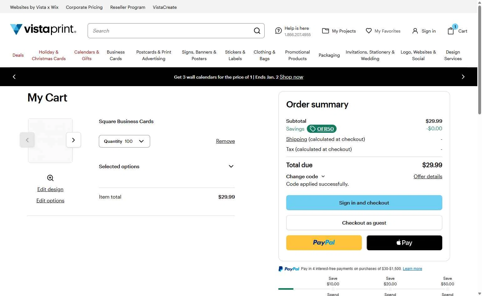Vistaprint Promo Codes - 15% Off (26 Verified) Jan 2026