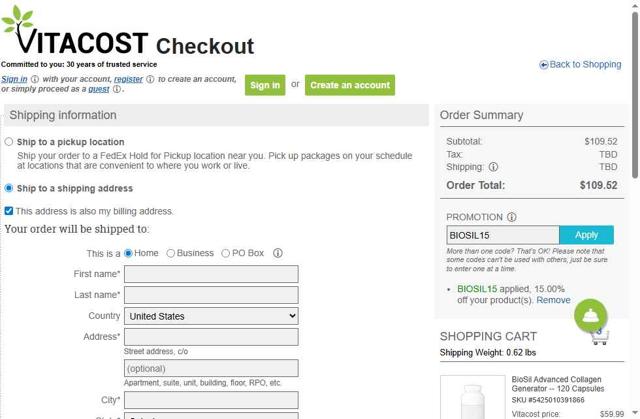 Vitacost Promo Codes - 20% Off (68 Verified) Oct 2025