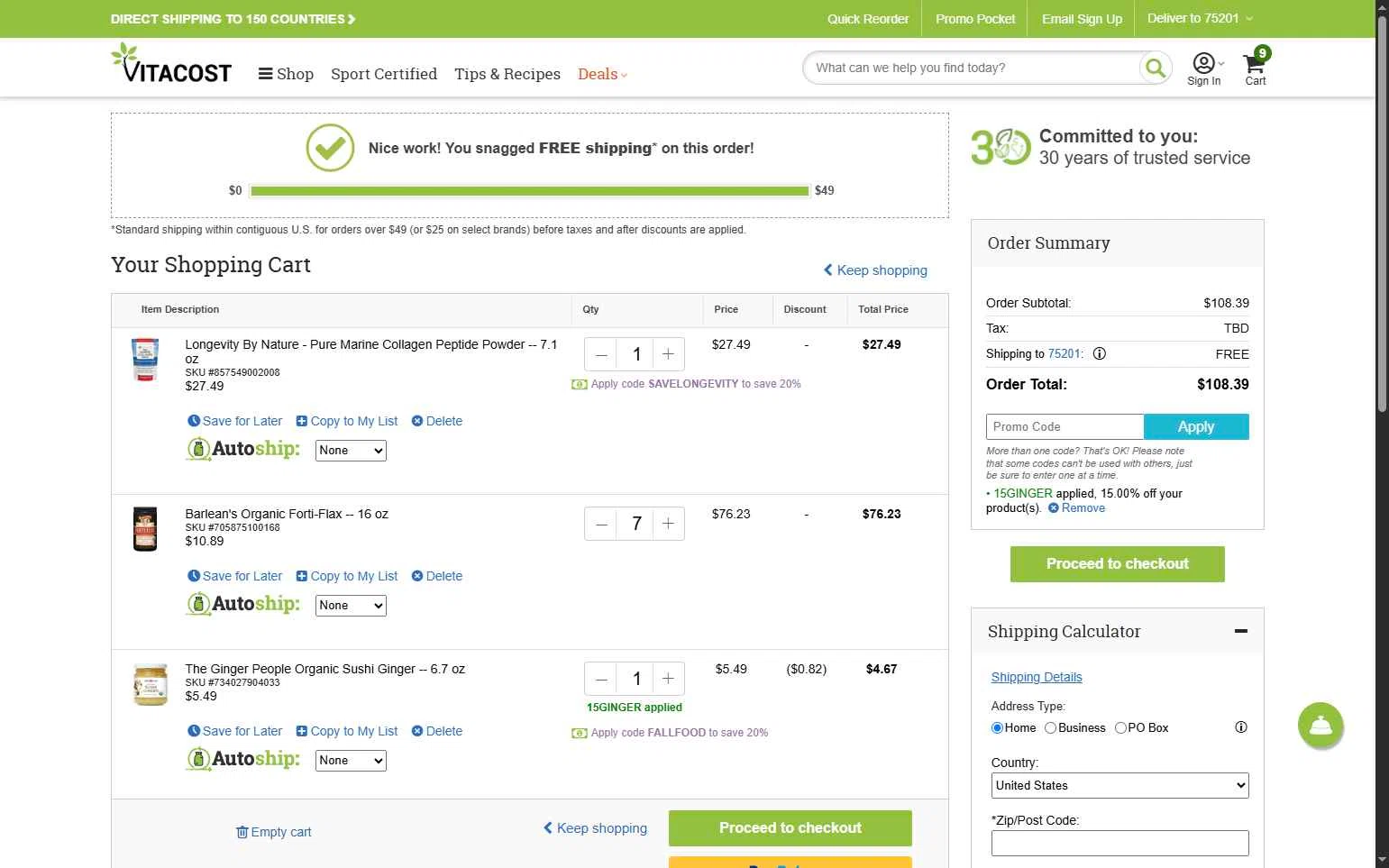 Vitacost Promo Codes - 20% Off (74 Verified) Oct 2025