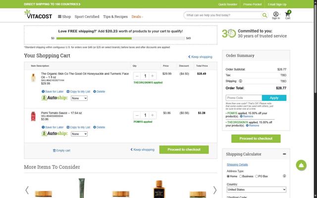 Vitacost Promo Codes - 20% Off (68 Verified) Oct 2025