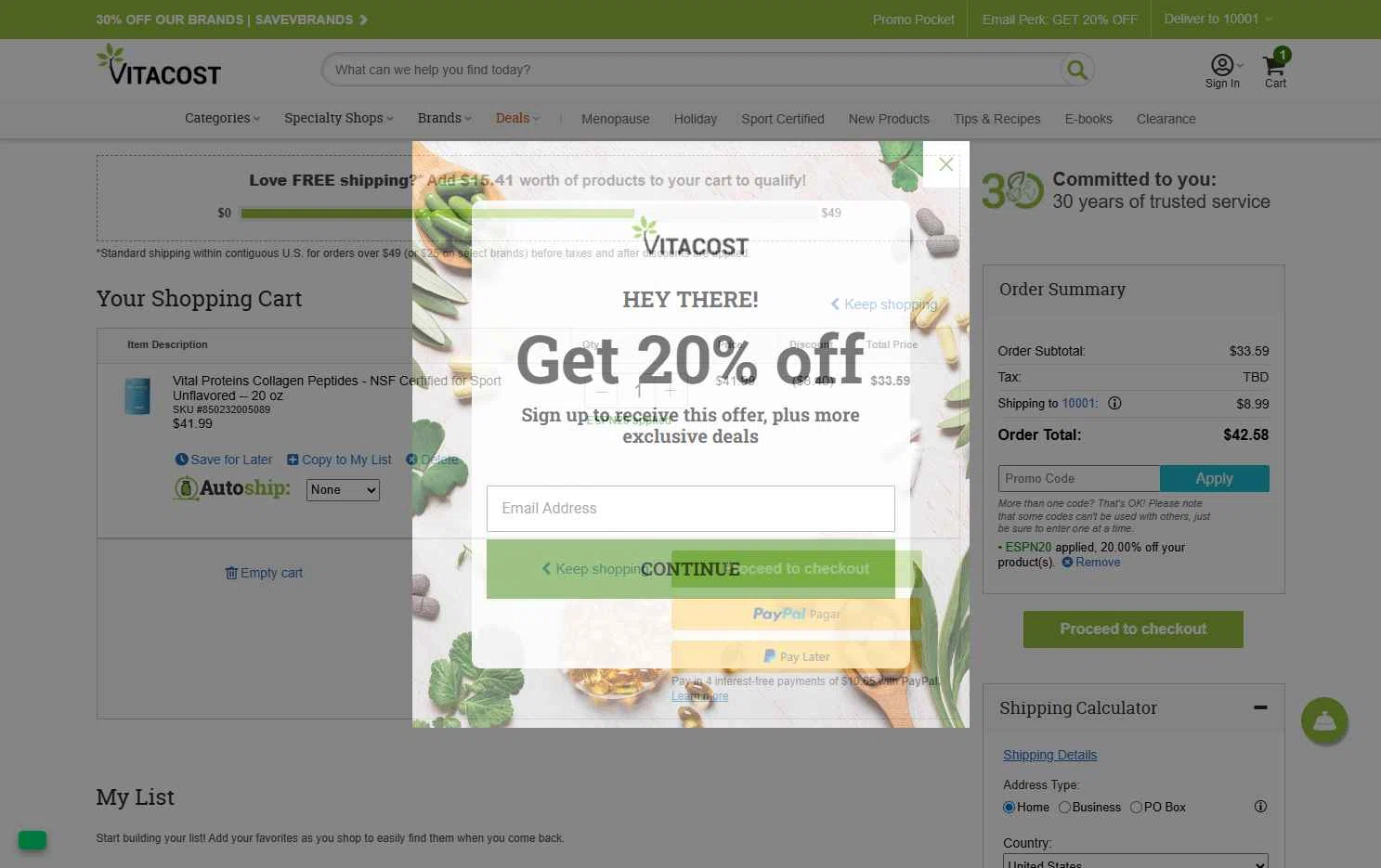 Vitacost Promo Codes - 20% Off (42 Verified) Dec 2025