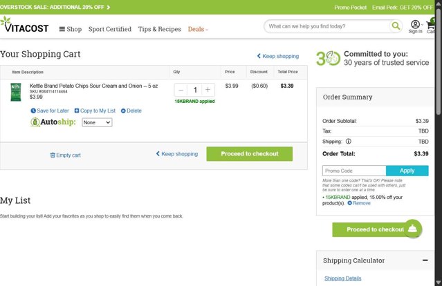 Vitacost Promo Codes - 15% Off (30 Verified) Aug 2025