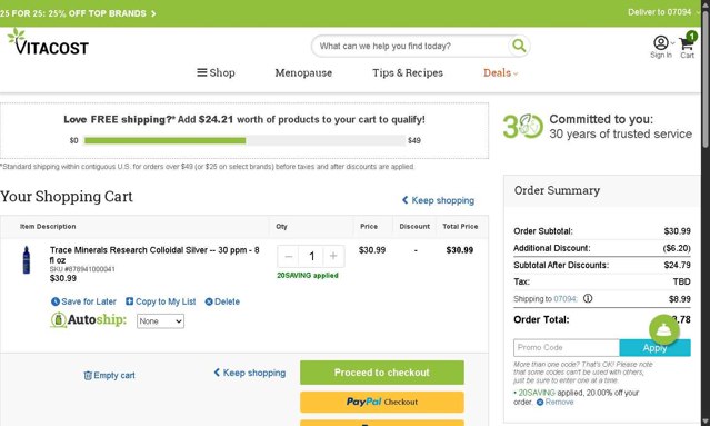 Vitacost Discount Codes - 20% Off (9 Verified) Jul 2025