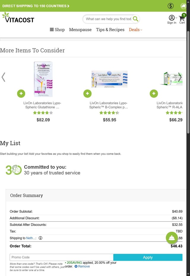 Vitacost Discount Codes - 20% Off (9 Verified) Jul 2025