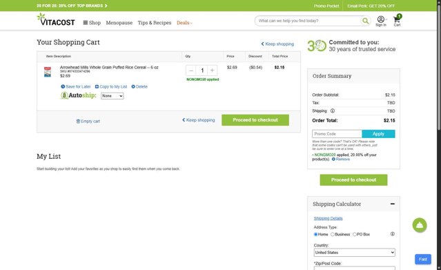 Vitacost Discount Codes - 15% Off (9 Verified) Jun 2025