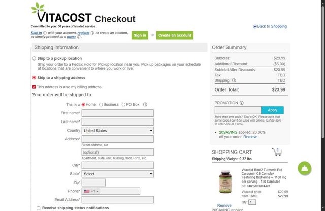 Vitacost Discount Codes - 20% Off (9 Verified) Jul 2025