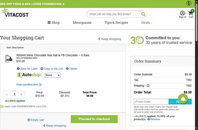 Vitacost Discount Codes - 15% Off (9 Verified) Jun 2025