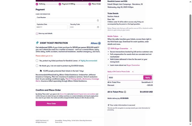 Vivid Seats Promo Codes (6 Verified) - $30 Off Aug 2025