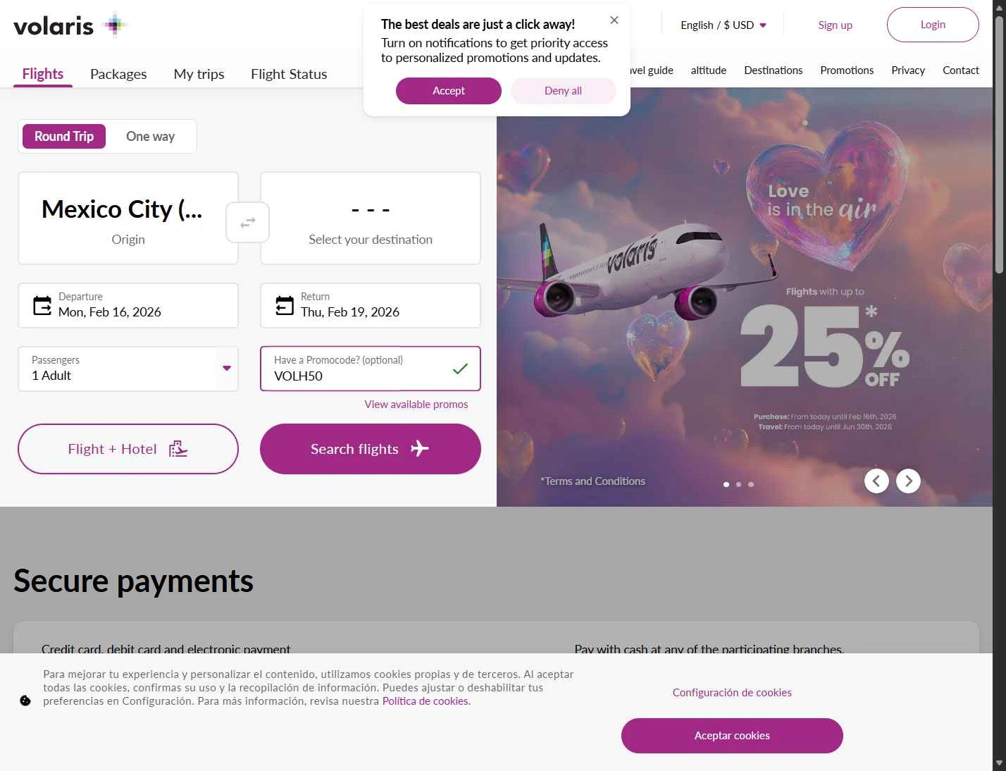 Volaris Promo Codes - 50% Off (16 Verified) Feb 2026