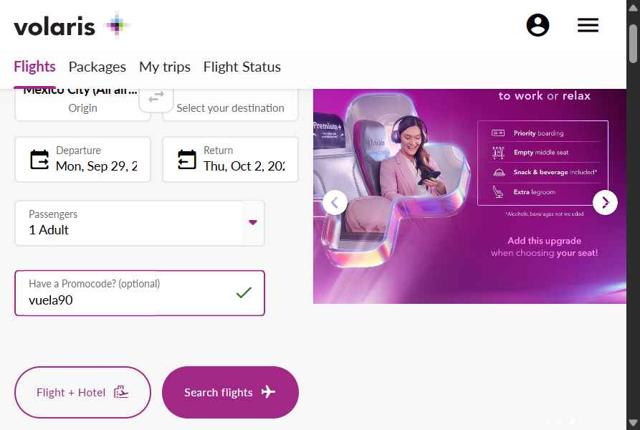 Volaris Promo Codes (19 Verified) - 50% Off w/Code Oct 2025