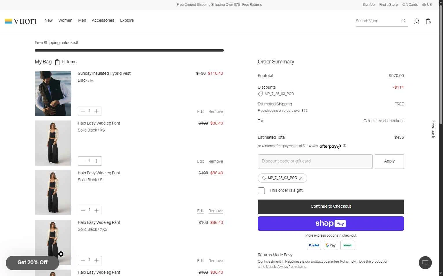 Vuori Promo Codes - 20% Off (3 Verified) Jan 2026