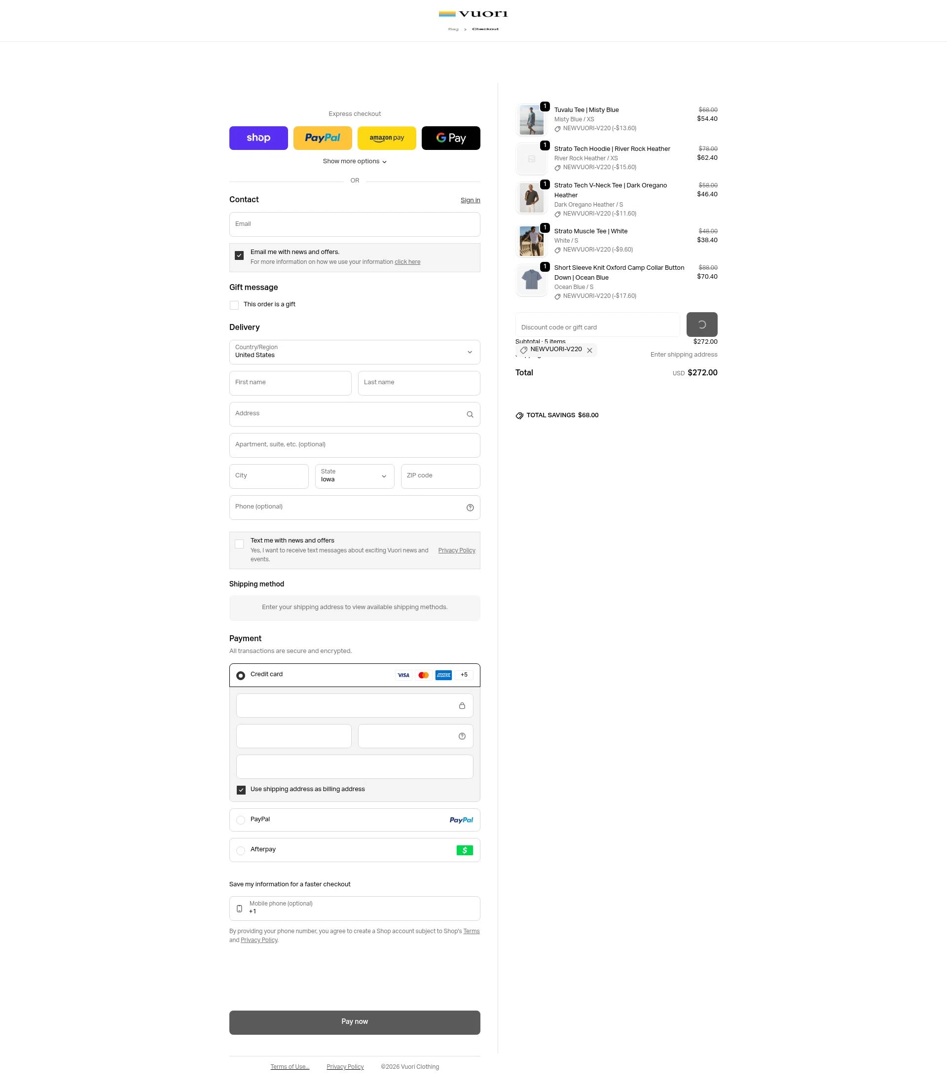 Vuori Promo Codes - 20% Off (2 Verified) Mar 2026