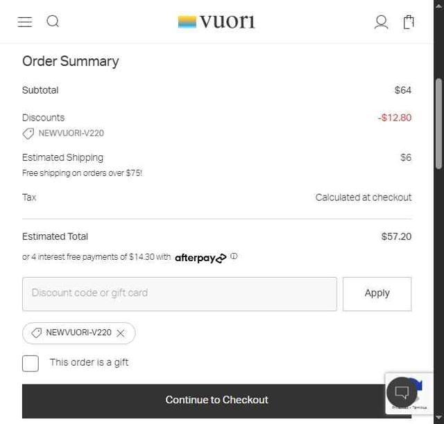Vuori Promo Codes (2 Verified) - 20% Off Sitewide Oct 2025