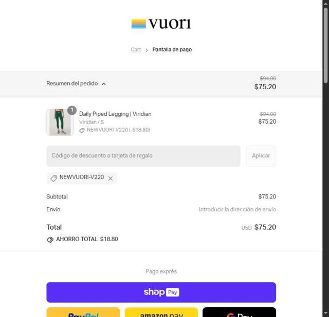 Vuori Promo Codes (2 Verified) - 20% Off w/Code Jul 2025