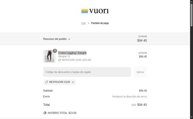 Vuori Promo Codes (1 Verified) - 20% Off w/Code Jun 2025