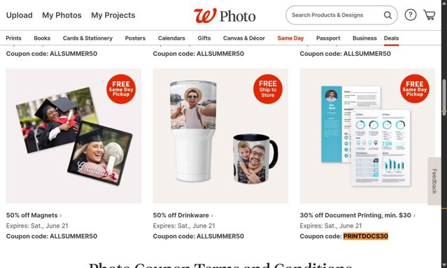 Walgreens Photo Promo Codes - 70% Off Jul 2025