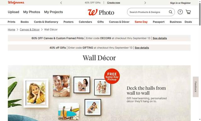 Walgreens Photo Promo Codes - 70% Off Sep 2025