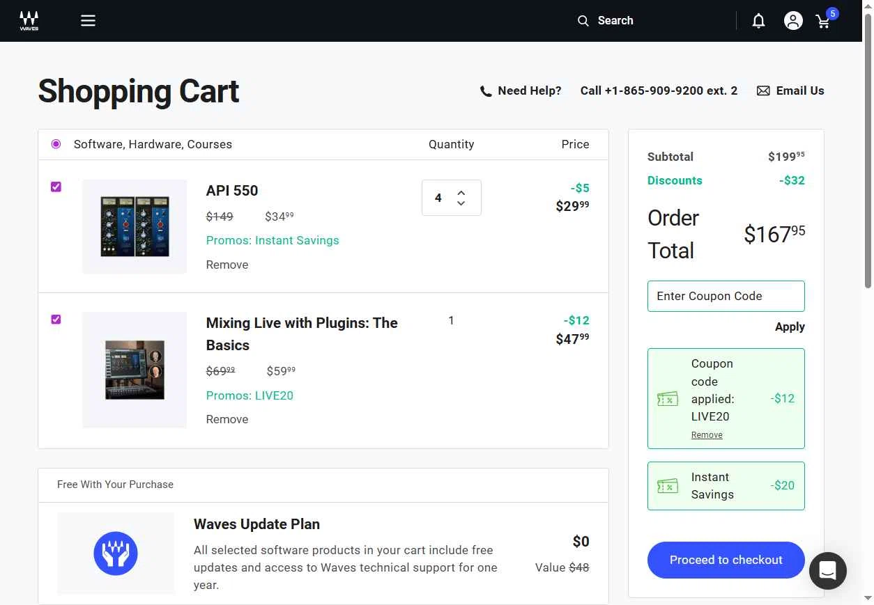 Waves Audio Promo Codes - 20% Off (2 Verified) Mar 2026
