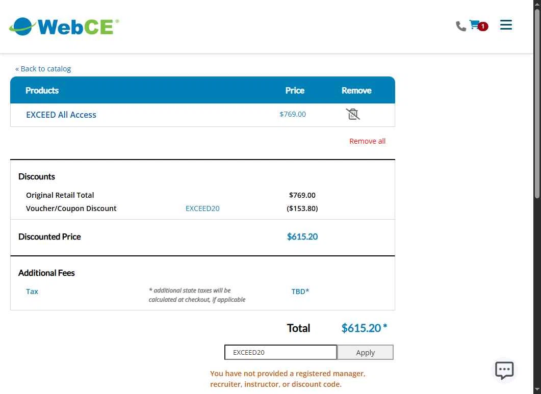 WebCE Discount Codes - $5 Off (3 Verified) Nov 2025