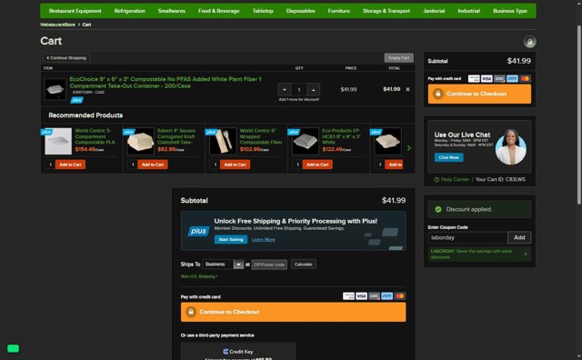 Webstaurant Store Promo Codes - 10% Off Aug 2025