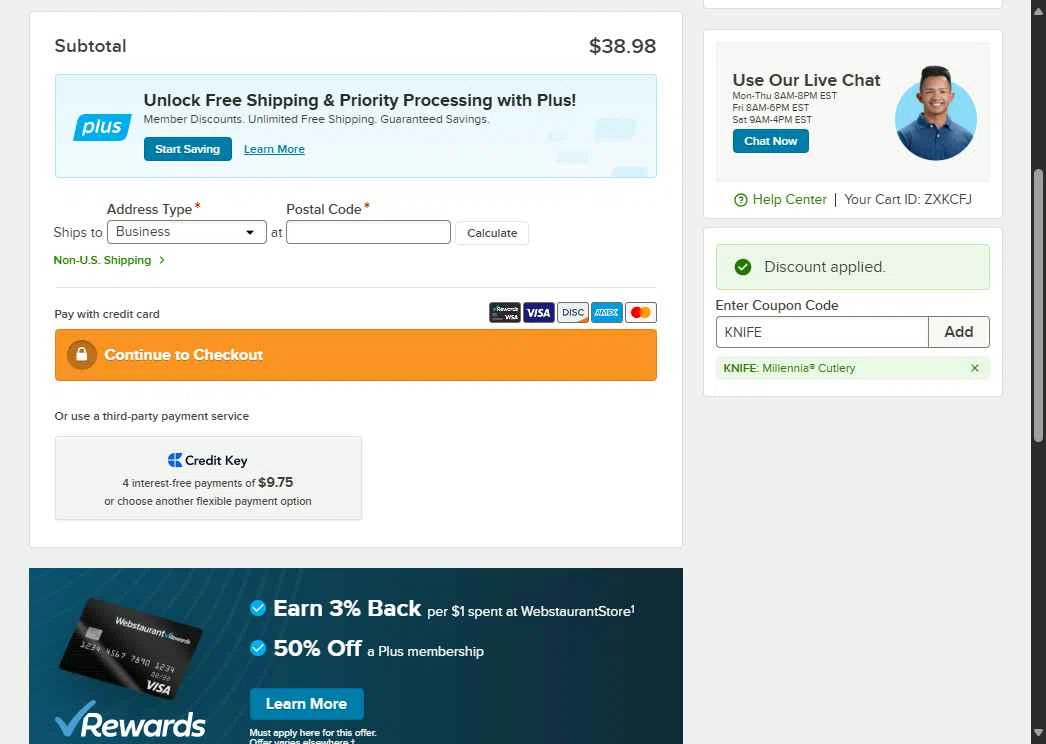 Webstaurant Store Promo Codes - 5% Off Oct 2025