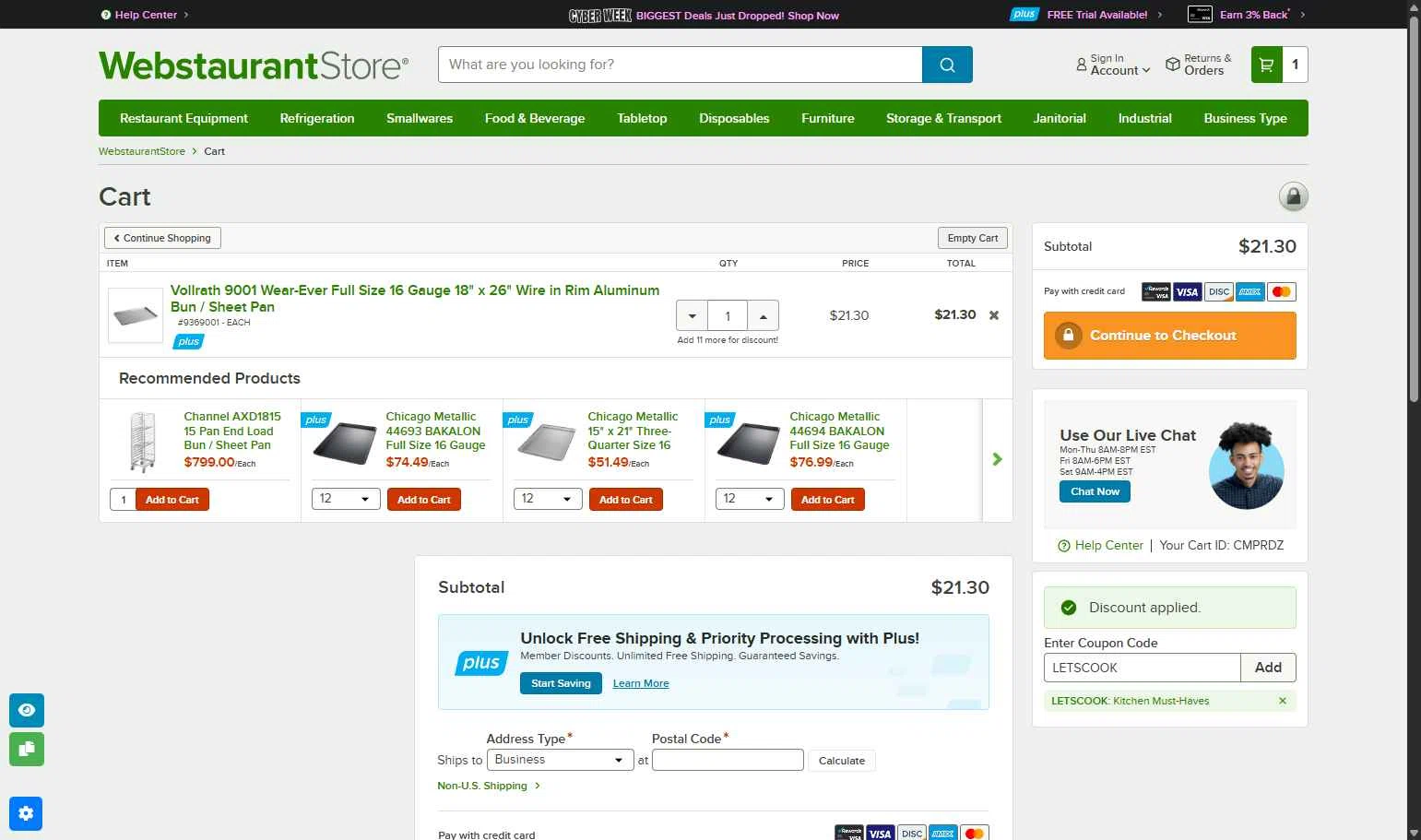 Webstaurant Store Promo Code - 10% Off December 2025