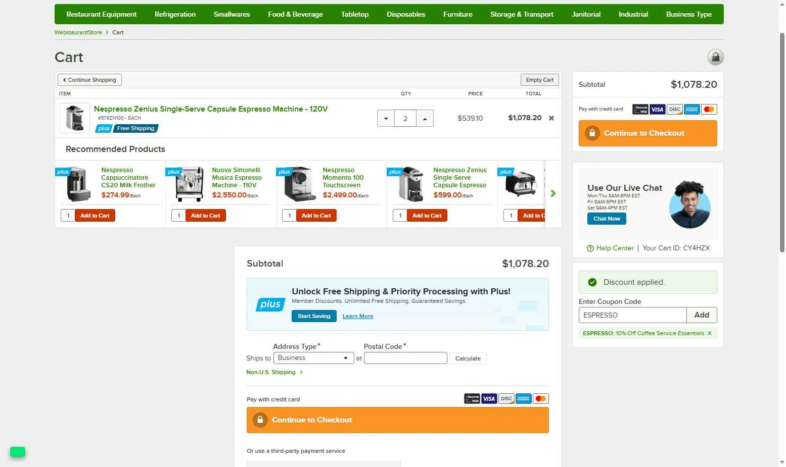 Webstaurant Store Promo Code - 10% Off December 2025