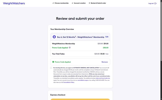 WeightWatchers Promo Codes - $5 Off (Verified) Sep 2025