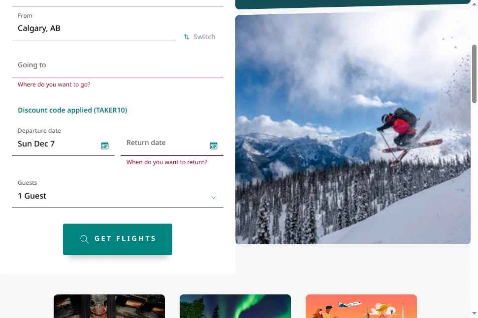 WestJet Promo Codes - 15% Off (5 Verified) Dec 2025