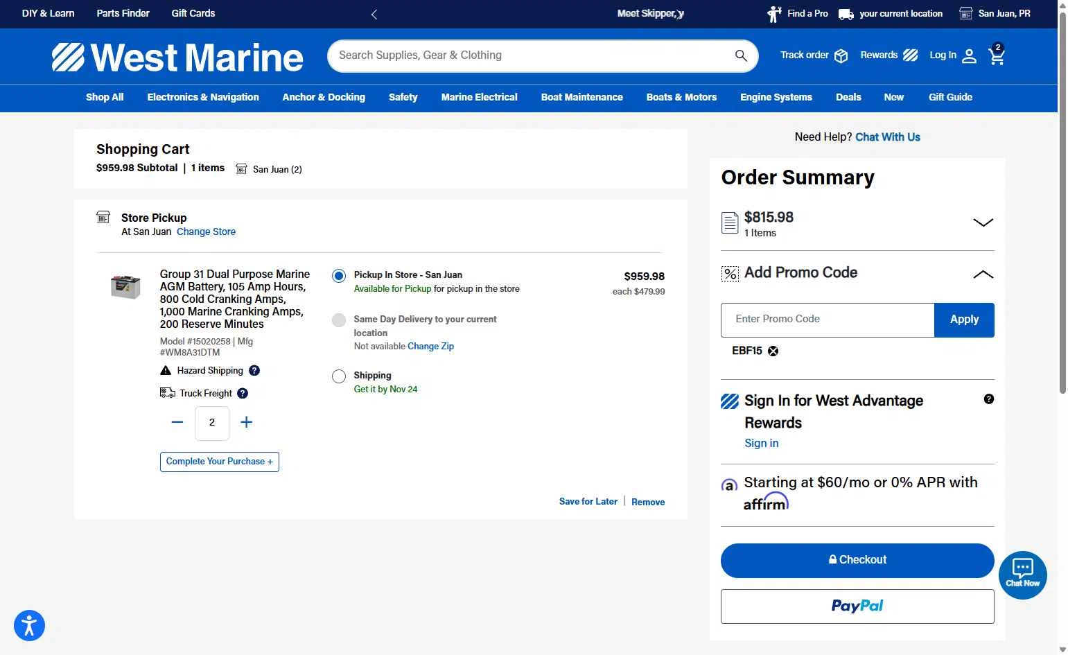 West Marine Promo Codes - $10 Off (4 Verified) Dec 2025