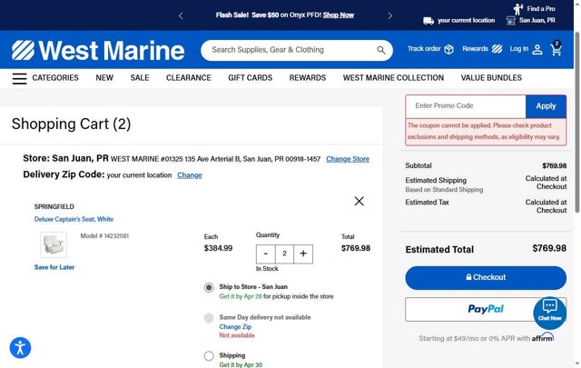 West Marine Promo Codes (4 Verified) - 20% Off May 2025