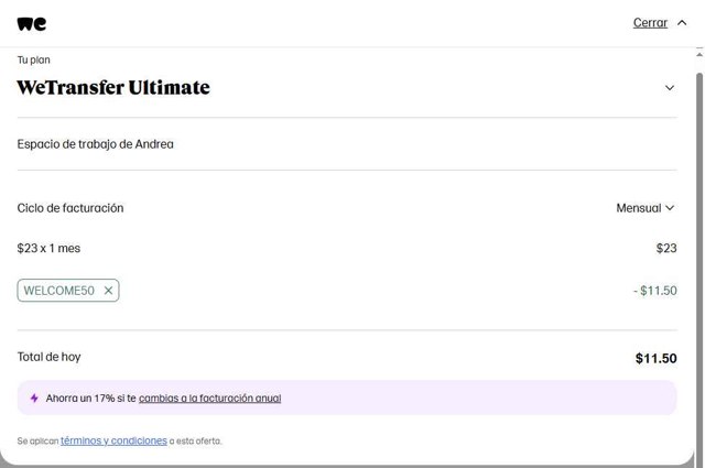 WeTransfer Promo Codes (4 Verified) - 40% Off Sep 2025