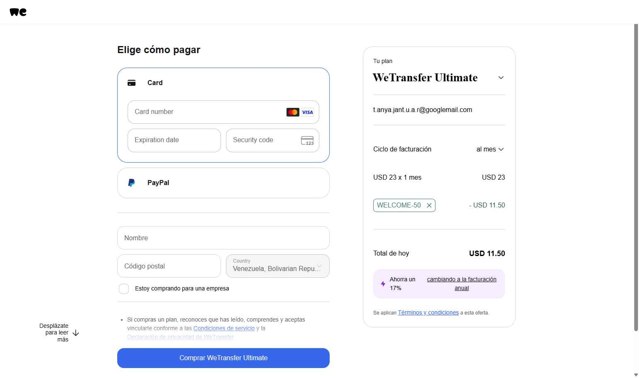 WeTransfer Promo Codes (6 Verified) - 40% Off Jun 2025