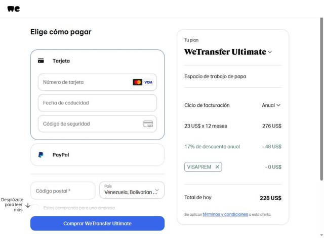WeTransfer Promo Codes (4 Verified) - 40% Off Sep 2025