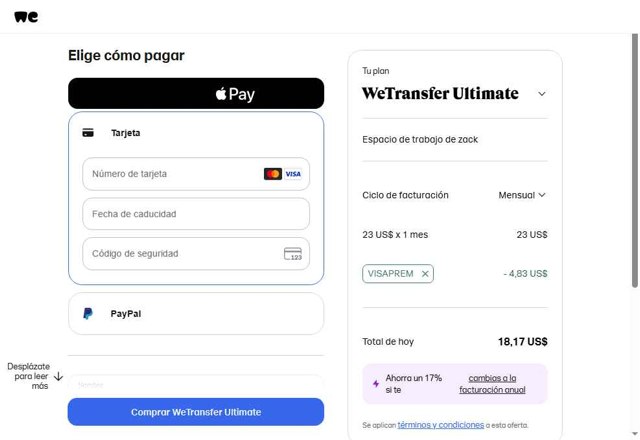 WeTransfer Promo Codes (6 Verified) - 40% Off Jun 2025