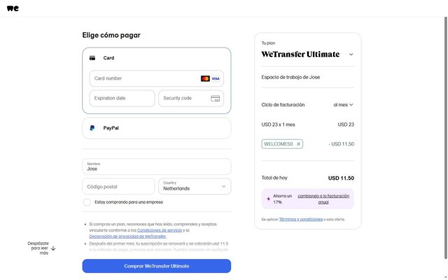 WeTransfer Promo Codes (6 Verified) - 40% Off Jun 2025