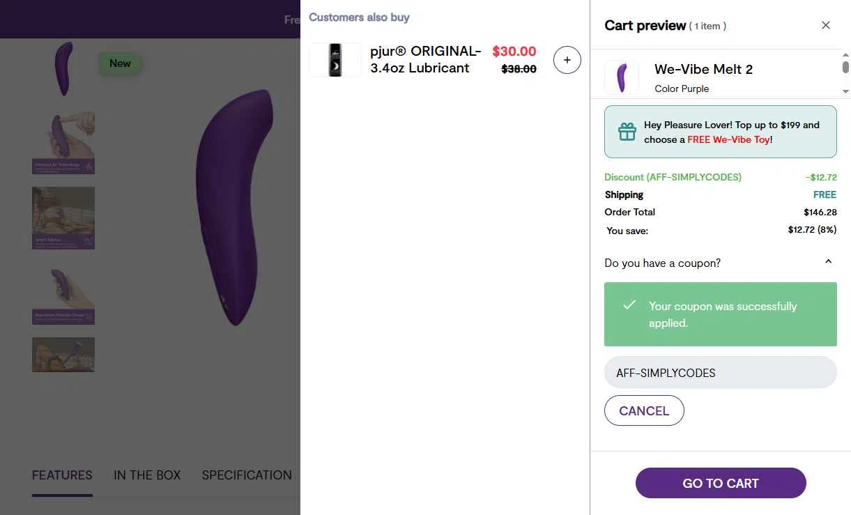 We-Vibe Promo Codes - 20% Off Discount January 2026