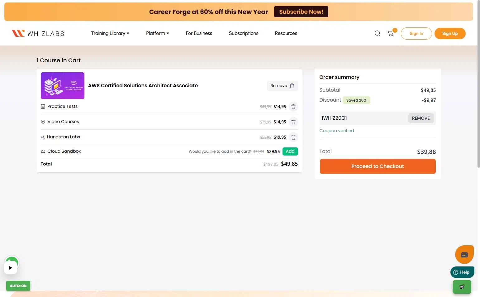 Whizlabs Promo Codes - 35% Off (15 Verified) Jan 2026