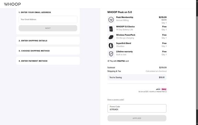 Whoop Promo Codes (21 Verified) - 25% Off Sitewide Sep 2025