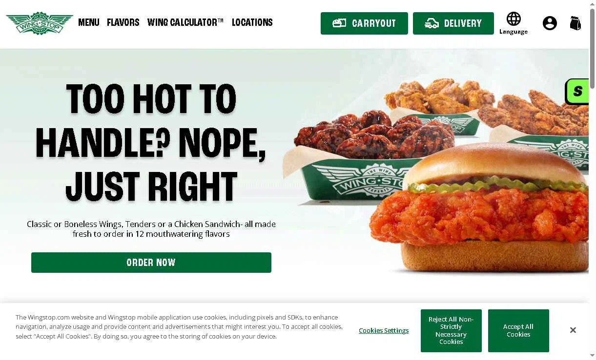 Wingstop Promo Codes - 5% Off (1 Verified) Dec 2025