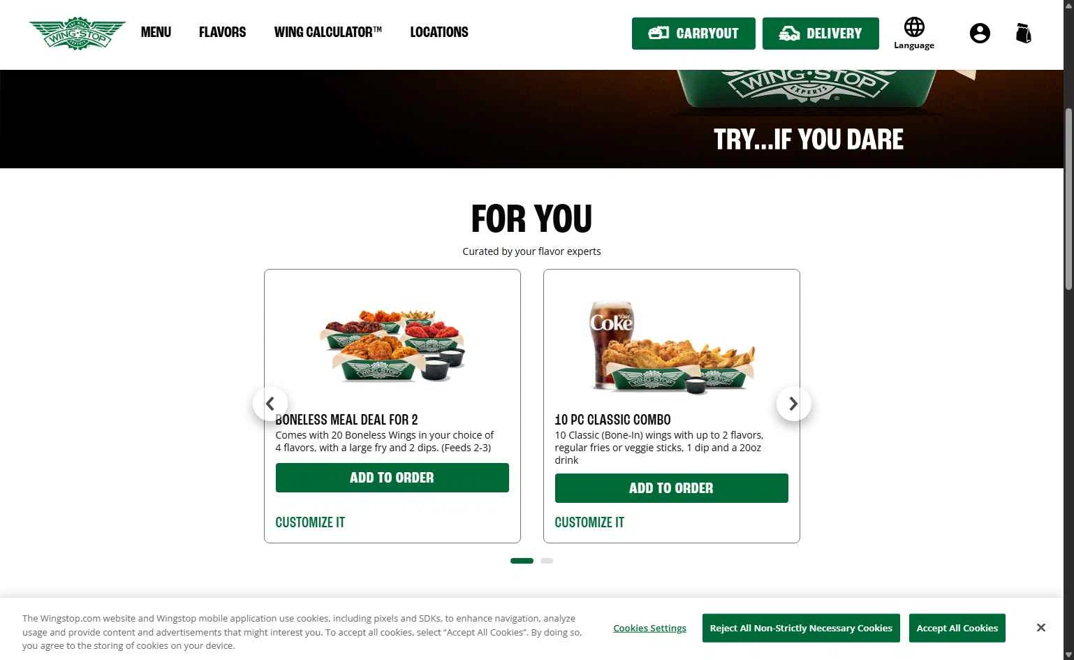 Wingstop Promo Codes - 5% Off (1 Verified) Dec 2025
