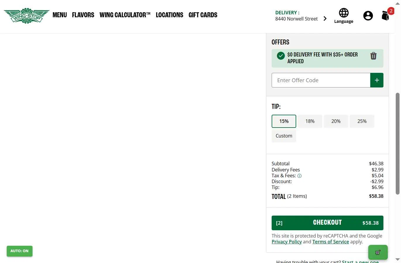 Wingstop Promo Codes - $10 Off Sitewide Coupons Jan 2026