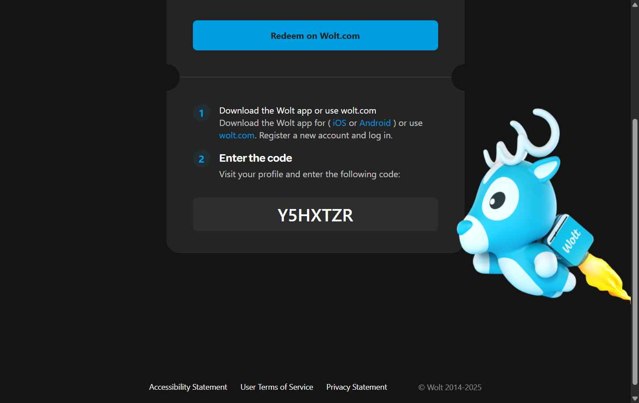 Wolt Promo Codes (5 Verified) - 20% Off w/Code Sep 2025